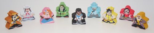 Colt Express: Character Meeples | Board Game Accessory | BoardGameGeek