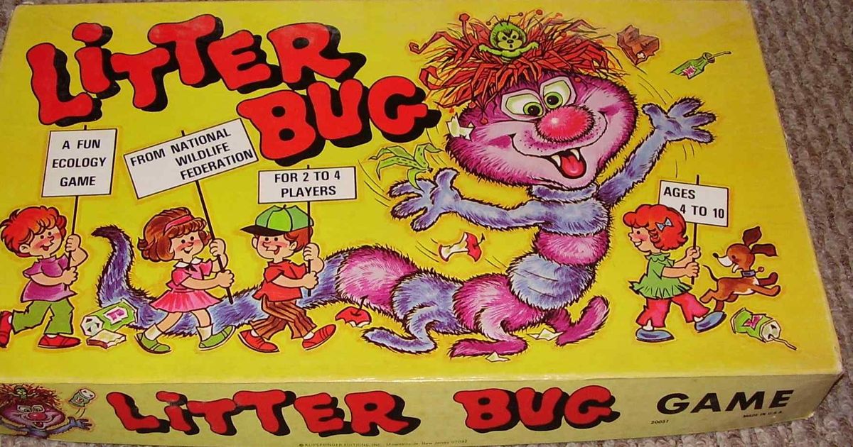 Litter Bug Game | Board Game | BoardGameGeek