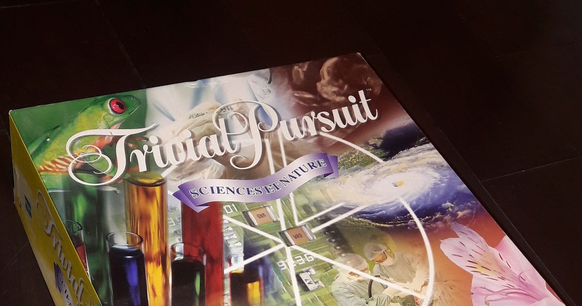 Trivial Pursuit: Sciences et Nature | Board Game | BoardGameGeek