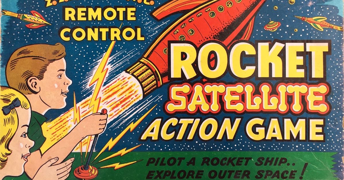 Rocket Satellite Action Game | Board Game | BoardGameGeek