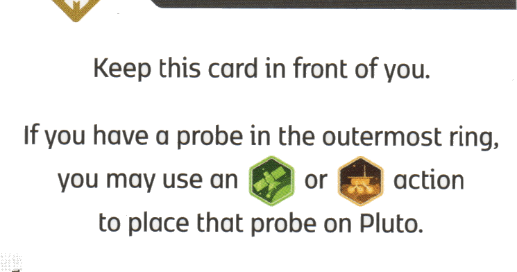 SETI: Search for Extraterrestrial Intelligence – Pluto Promo Card ...