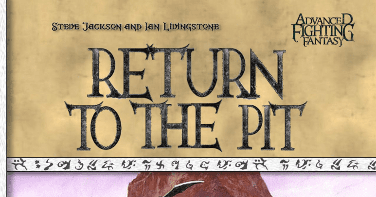 Return to the Pit | RPG Item | RPGGeek