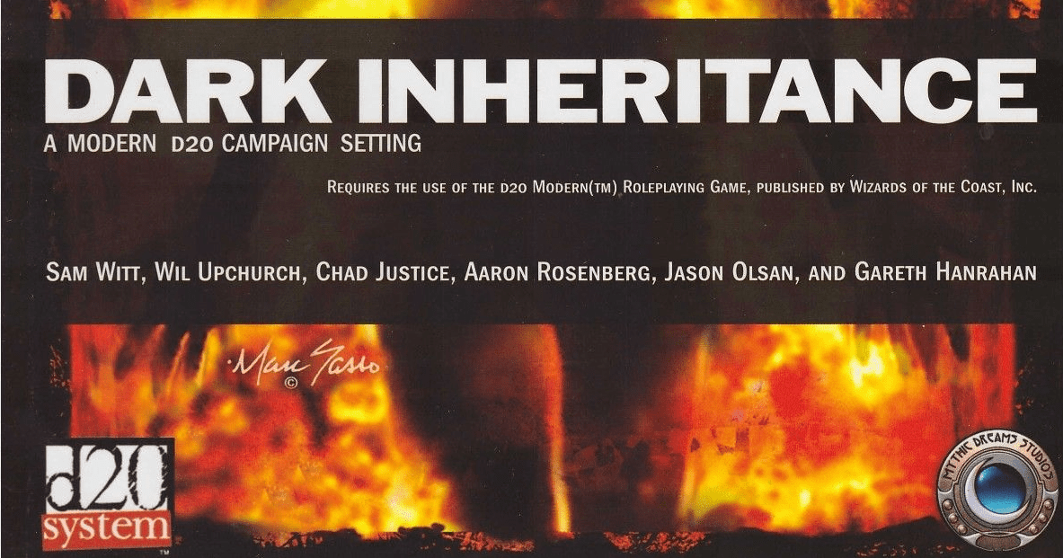 Dark Inheritance (D20 Modern) | RPG Item | BoardGameGeek