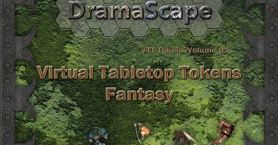 VTT Tokens Volume 01: Virtual Tabletop Tokens Fantasy | RPG Item | RPGGeek