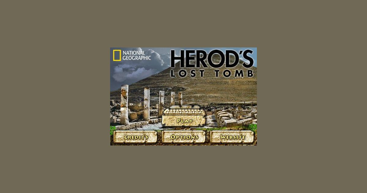 National Geographic: Herod's Lost Tomb | Video Game | BoardGameGeek