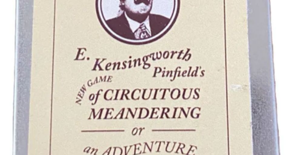 E. Kensingworth Pinfield's New Game of Circuitous Meandering | Board ...