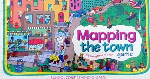 Mapping the Town | Board Game | BoardGameGeek