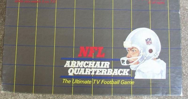 NFL Armchair Quarterback | Board Game | BoardGameGeek