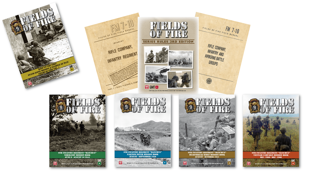 Fields of Fire Deluxe - Final Rules, training, mission books and player ...