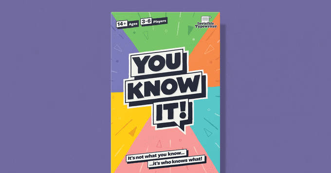 You Know It! | Board Game | BoardGameGeek