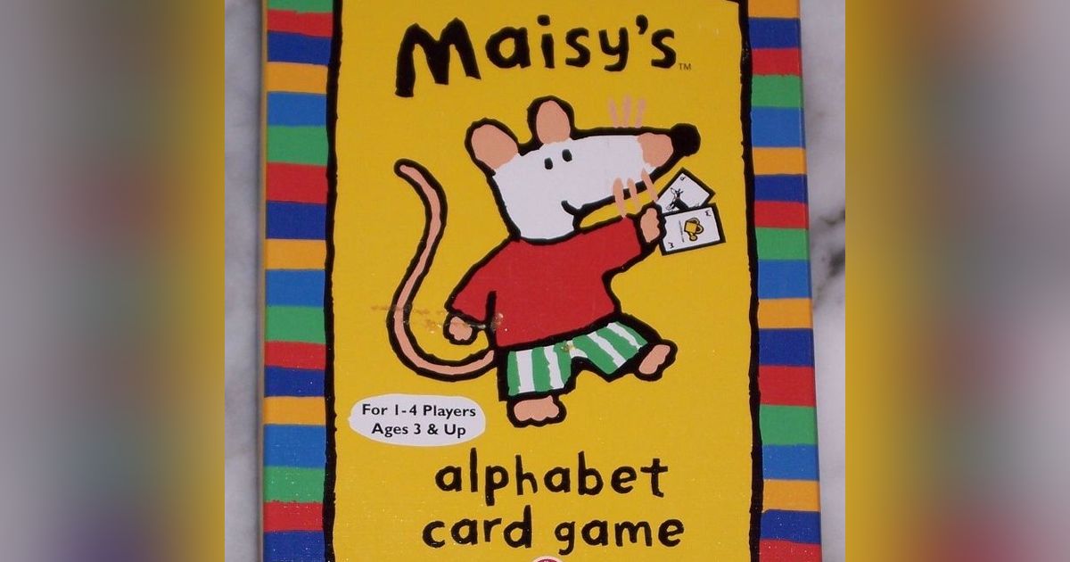 Maisy's alphabet card game | Board Game | BoardGameGeek