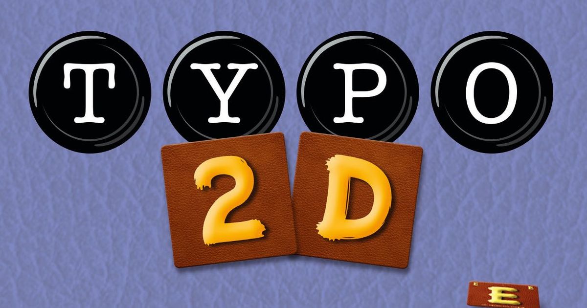 Typo 2D | Board Game | BoardGameGeek