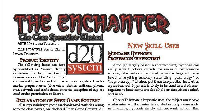 The Enchanter | RPG Item | RPGGeek