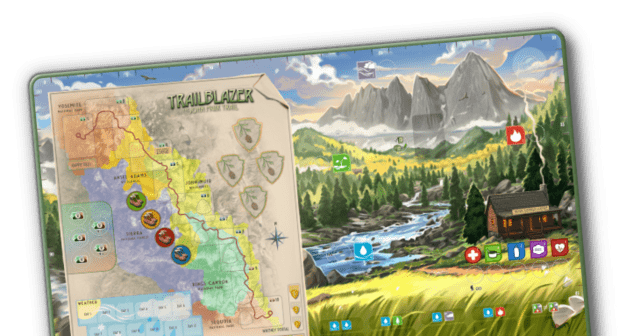 Trailblazer: The John Muir Trail – Playmat | Board Game Accessory ...