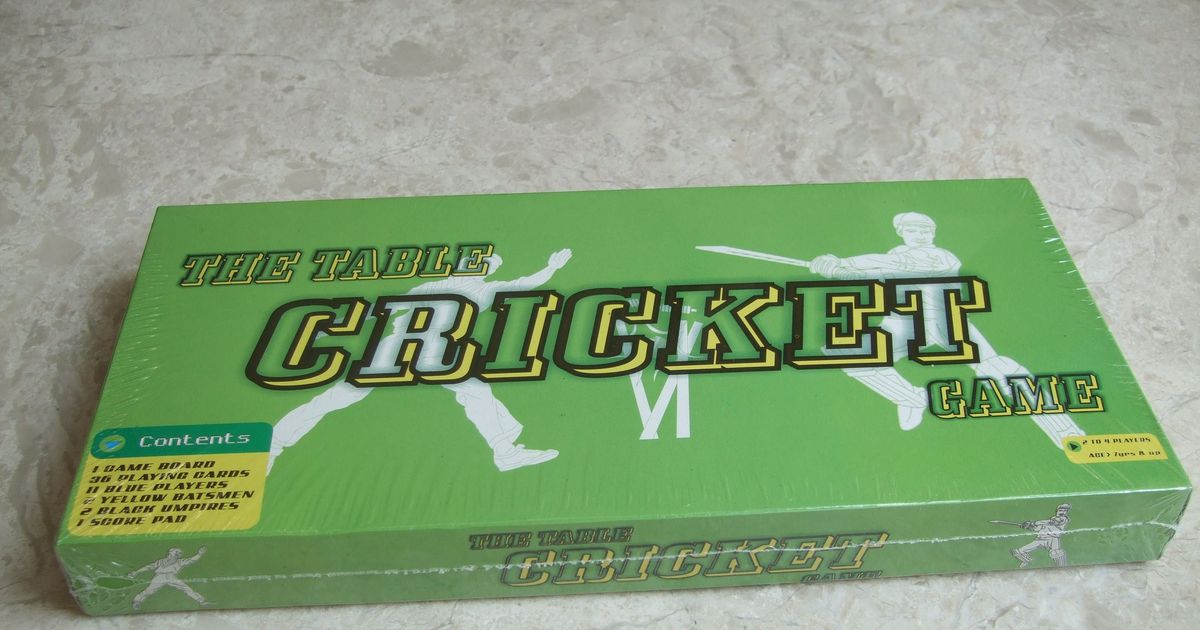 The Table Cricket Game | Board Game | BoardGameGeek