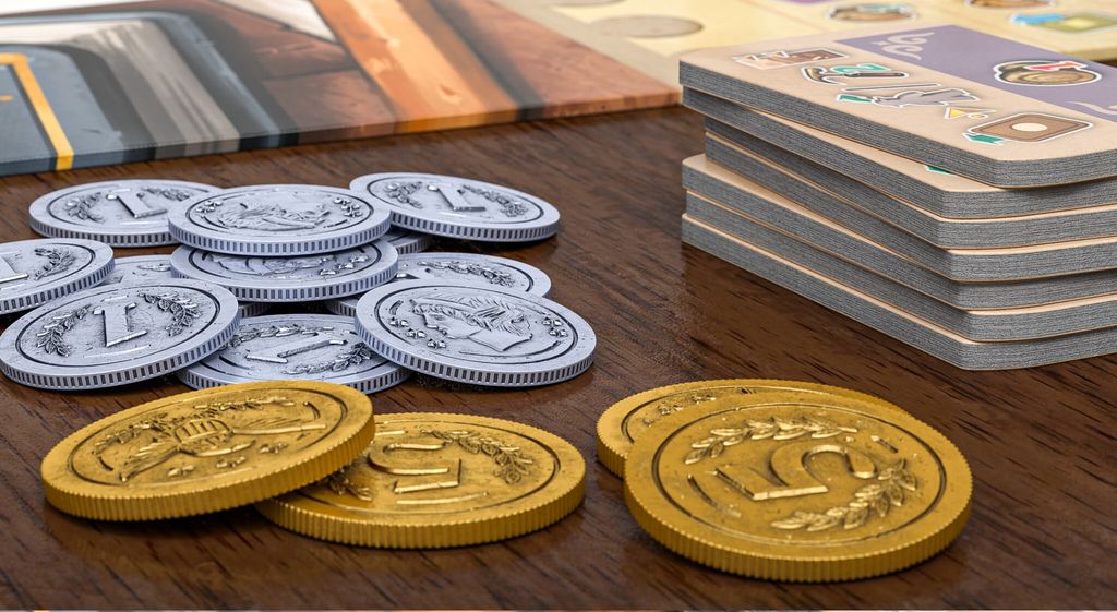 Metal Coins for Board Games, A GeekList