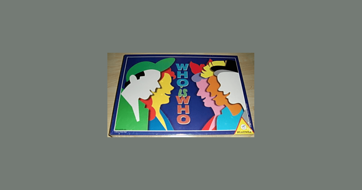 Who is Who | Board Game | BoardGameGeek