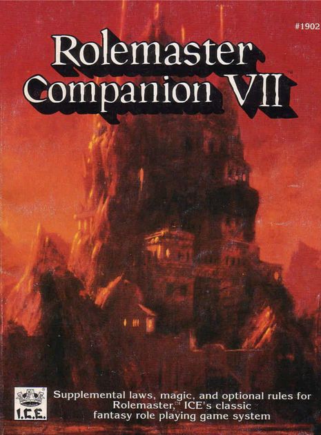 Rolemaster Companion VII | RPG Item | RPGGeek