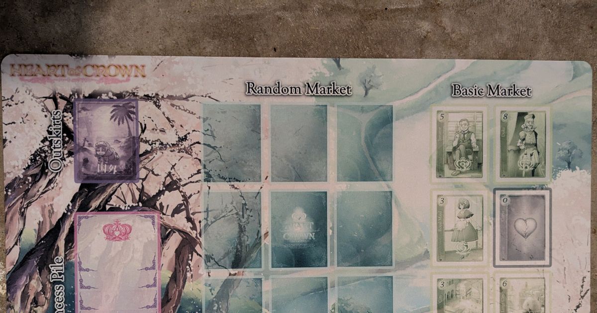 Heart of Crown: Setup Playmat | Board Game Accessory | RPGGeek