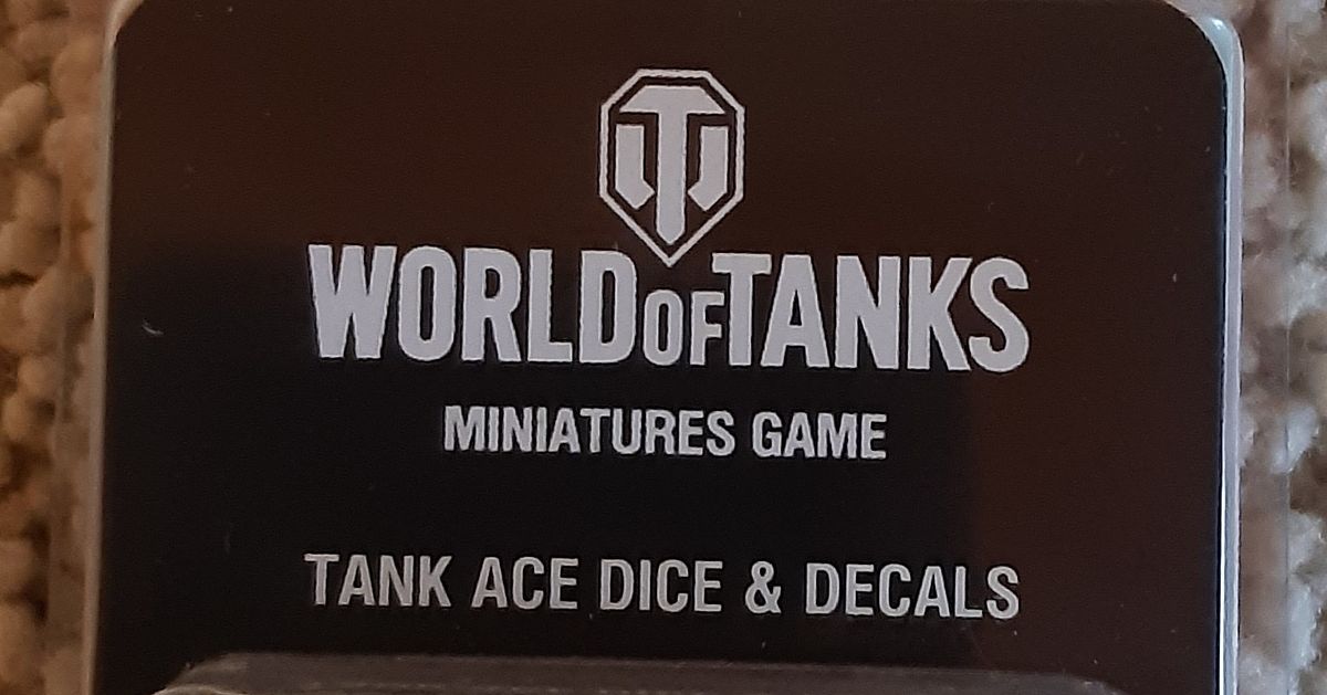 World of Tanks Miniatures Game: Tank Ace Dice and Decals | Board Game ...