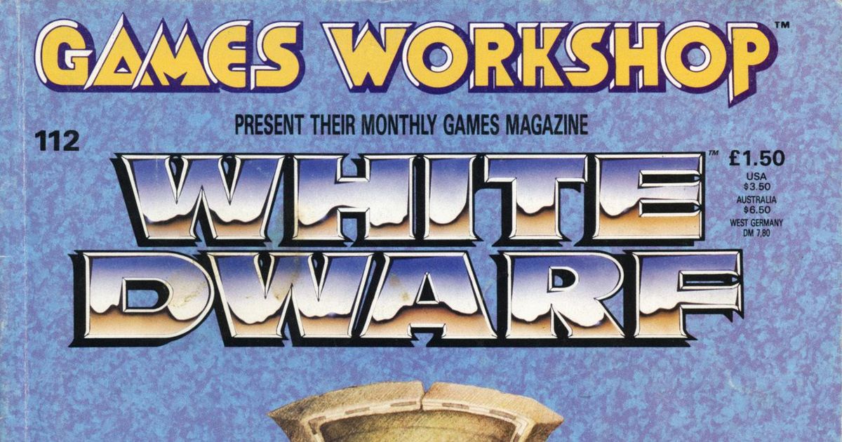 White Dwarf (Issue 112 - Apr 1989) | Issue | RPGGeek
