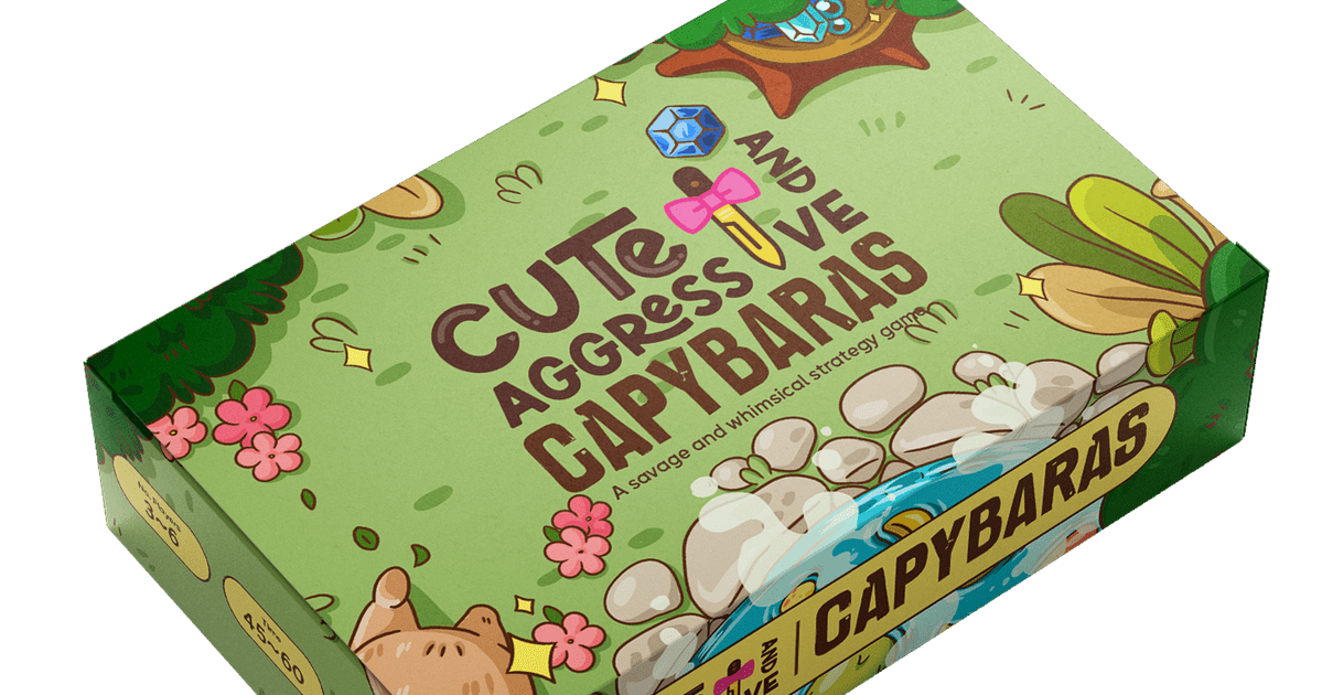Cute and Aggressive Capybaras | Board Game | BoardGameGeek