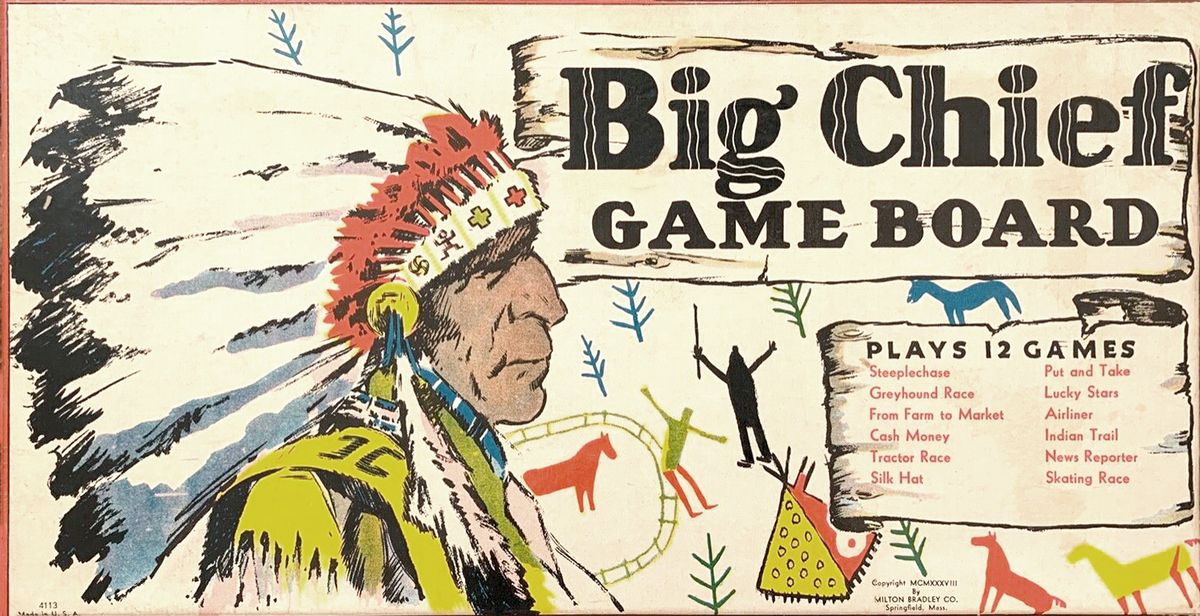 Big Chief Game Board | Board Game | BoardGameGeek