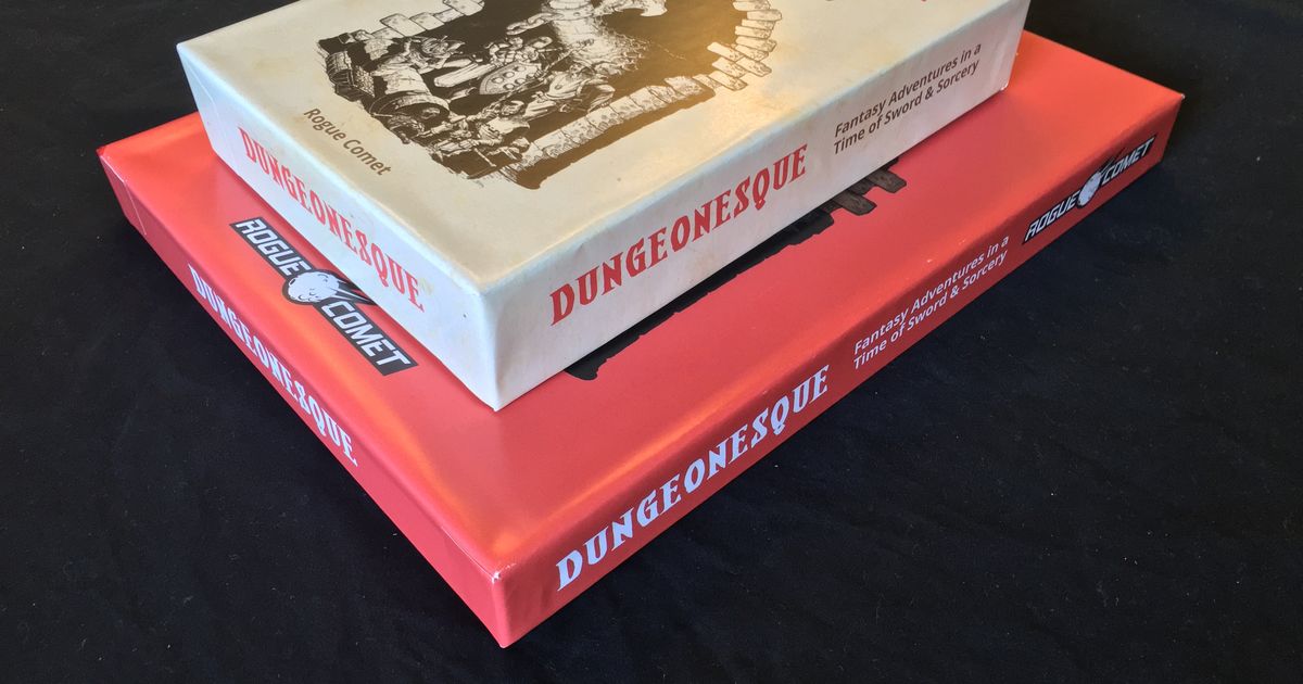 Dungeonesque Red Box | RPG Item | BoardGameGeek