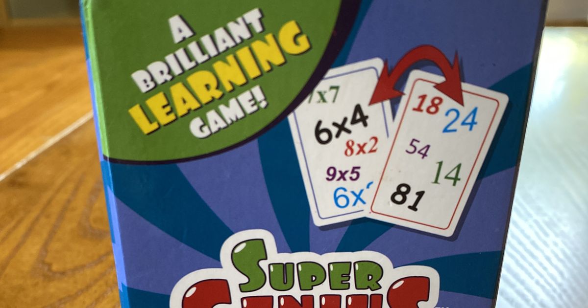 Super Genius: Multiplication 2 | Board Game | BoardGameGeek