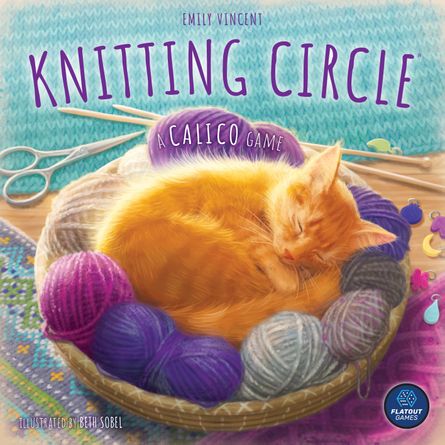 Knitting Circle Game Review - Meeple Mountain | Knitting Circle