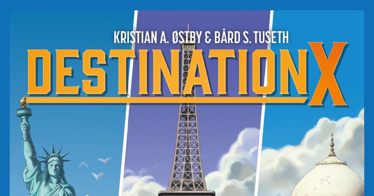 Destination X | Board Game | BoardGameGeek