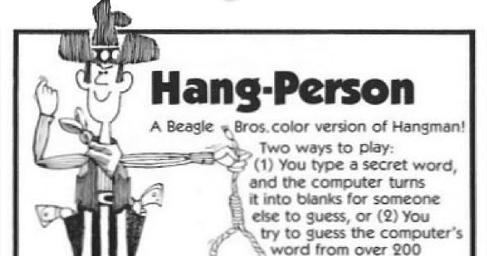 Hang-Person | Video Game | VideoGameGeek
