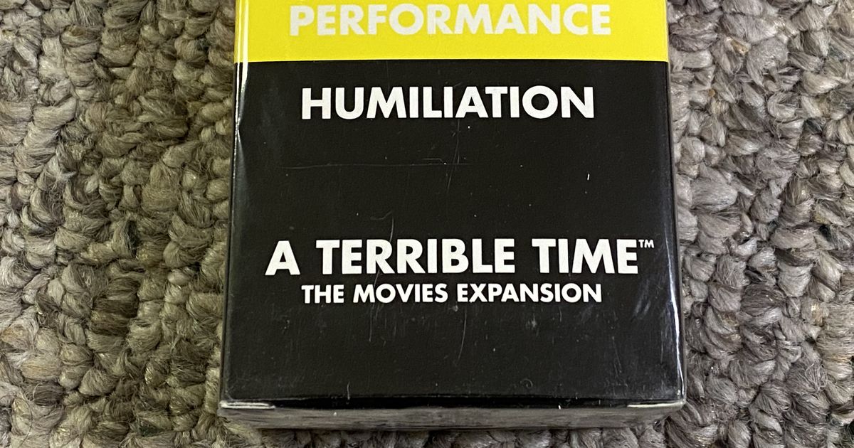 A Terrible Time: The Movies Expansion | Board Game | BoardGameGeek