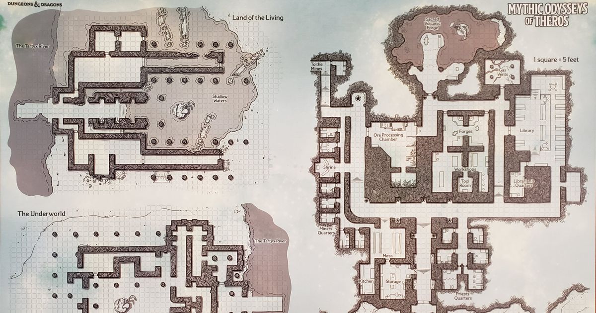 Mythic Odysseys of Theros Reference Map | RPG Item | RPGGeek