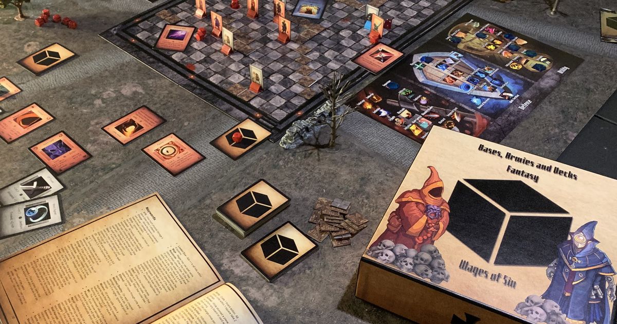 Bases, Armies and Decks: Fantasy | Board Game | BoardGameGeek