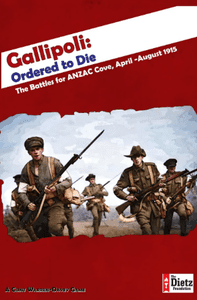 Gallipoli: Ordered to Die | Board Game | BoardGameGeek
