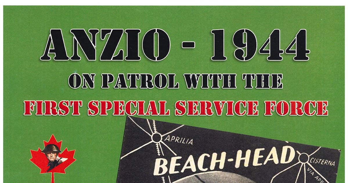 Anzio 1944: On patrol with the First Special Service Force | Board Game ...