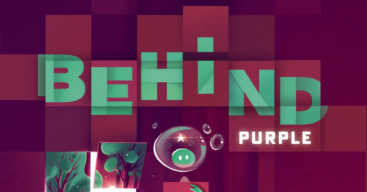 Behind: Purple | Board Game | BoardGameGeek