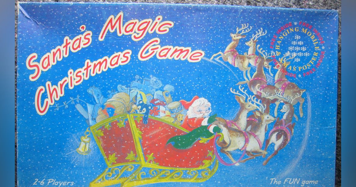 Santa's Magic Christmas Game | Board Game | BoardGameGeek