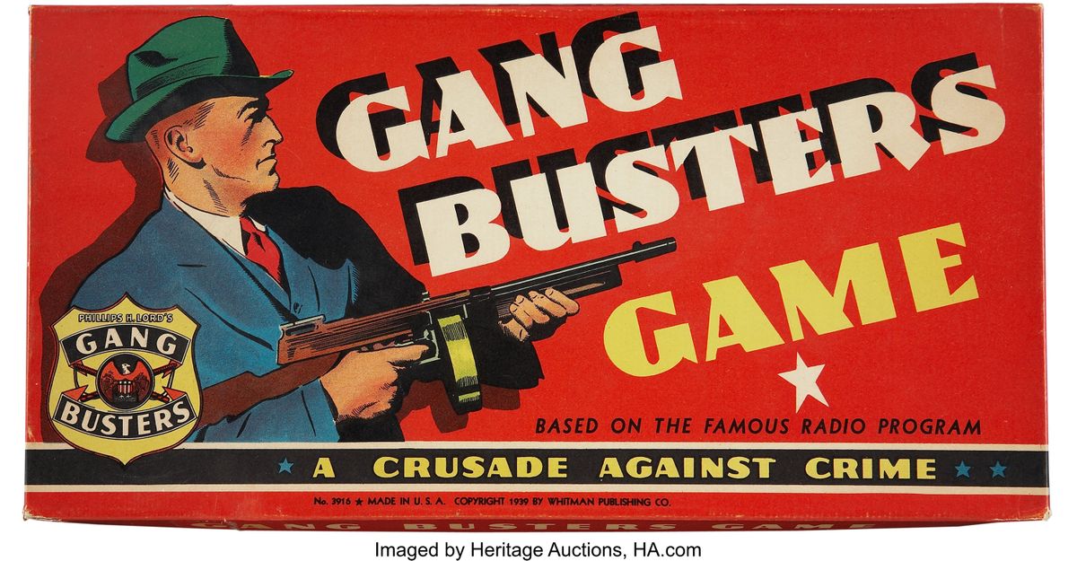Gang Busters Game | Board Game | BoardGameGeek