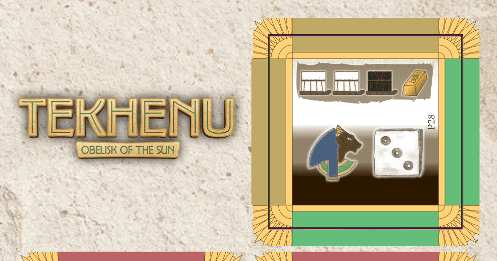 Tekhenu: Obelisk of the Sun – Foundations of Karnak | Board Game ...