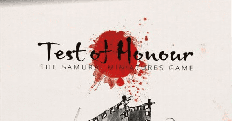 Test of Honour: The Samurai Miniatures Game Gaming Set (Second Edition ...