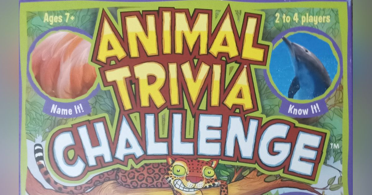 Animal Trivia Challenge | Board Game | BoardGameGeek