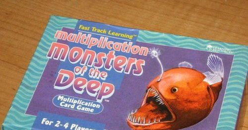 Multiplication Monsters of the Deep | Board Game | BoardGameGeek