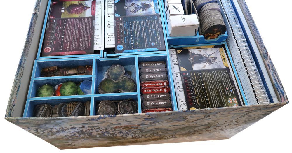 Frosthaven: Folded Space Insert | Board Game Accessory | BoardGameGeek