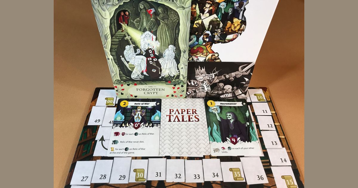 Paper Tales and Solo Card Drafting Against the Lich King | Gameward ...