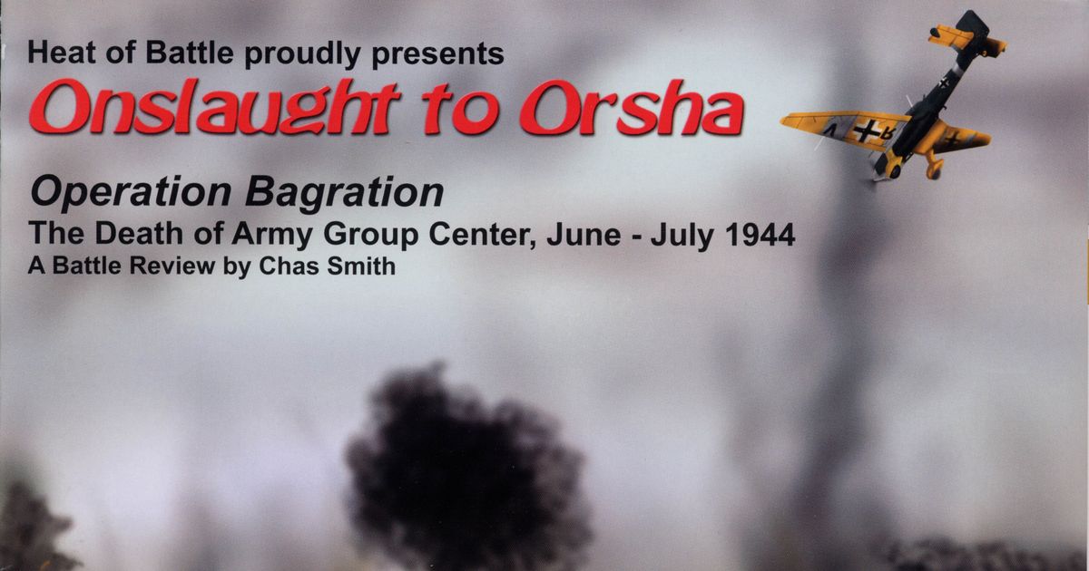 Onslaught to Orsha: Operation Bagration | Board Game | BoardGameGeek