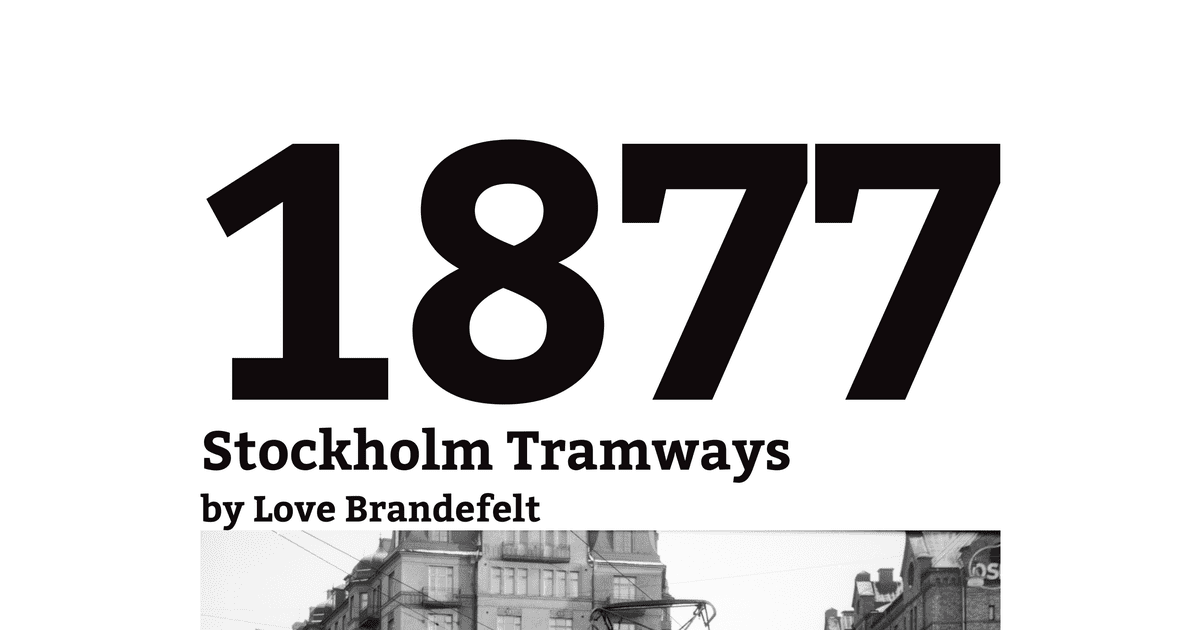 1877: Stockholm Tramways | Board Game | BoardGameGeek