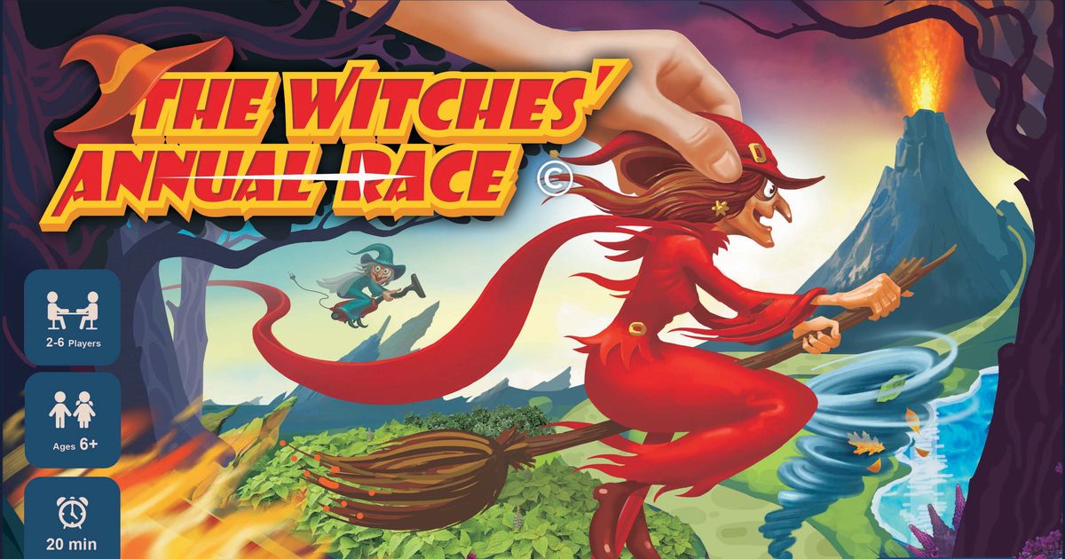 The Witches' Annual Race | Board Game | BoardGameGeek