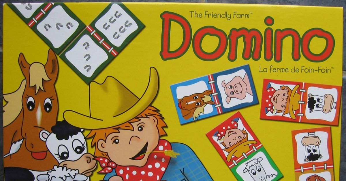 The Friendly Farm Domino | Board Game | BoardGameGeek